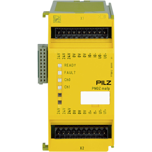 Configurable safety system PNOZmulti expansion module 2 safe analogue ...