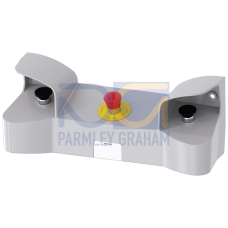 Two-hand operation console for command devices, 22 mm, round, 2x1 NO ...