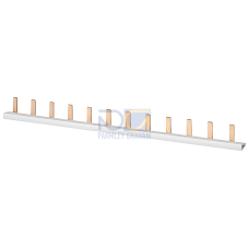 Pin busbar, finger-safe, 16 mm2 3-phase, 1016 mm long, can be cut - 5ST3710