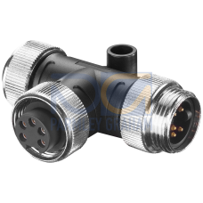 PROFIBUS FC M12 plug PRO M12 plug-in connector with rugged metal ...