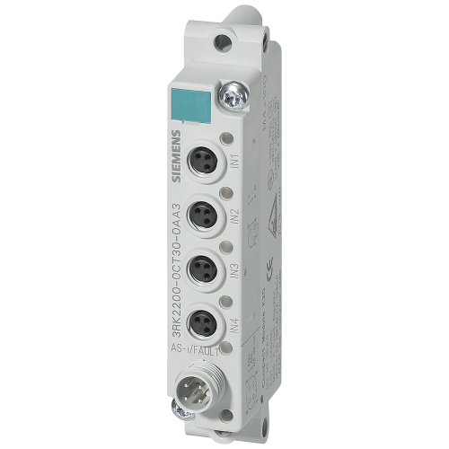 AS-i compact module K20 A/B slave (Spec. 3.0), IP67 digital, 4 DQ 4x ...