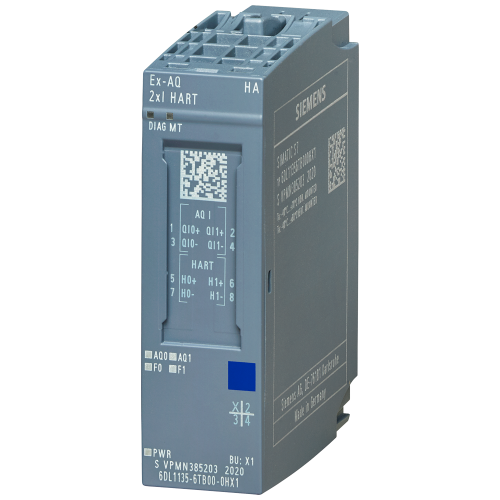 SIMATIC ET 200SP HA, ET 200SP, analog Ex-i HART output module, Ex-AQ ...