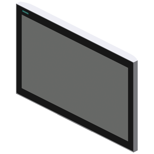 SIMATIC ITC2200 V3 PRO, Industrial Thin Client, 22" widescreen TFT ...